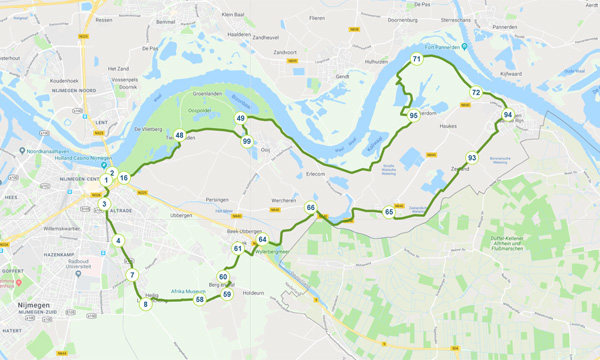 Fietsroute: Waar de Rijn Nederland binnenkomt | PlusOnline