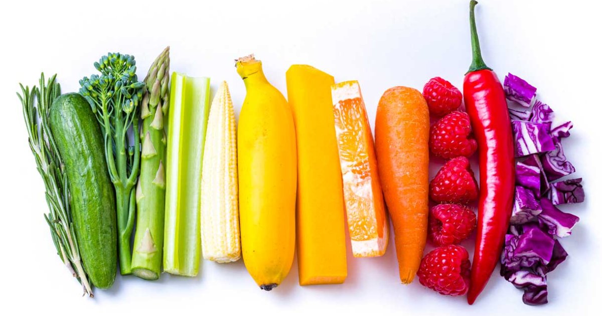 Eet de regenboog: kleurrijk eten is gezond | PlusOnline