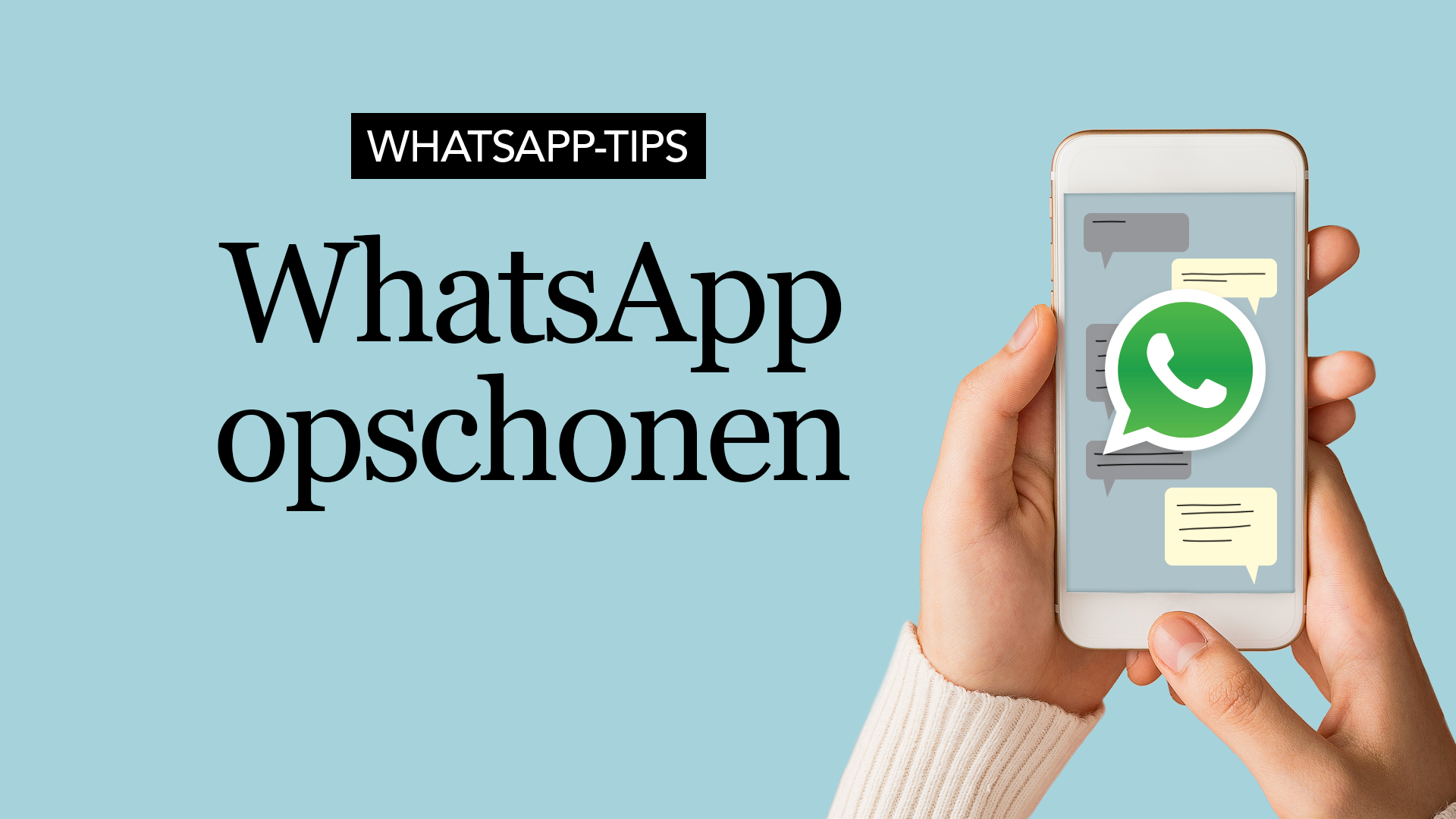 Tip: WhatsApp opschonen en ruimte vrijmaken op je smartphone | PlusOnline